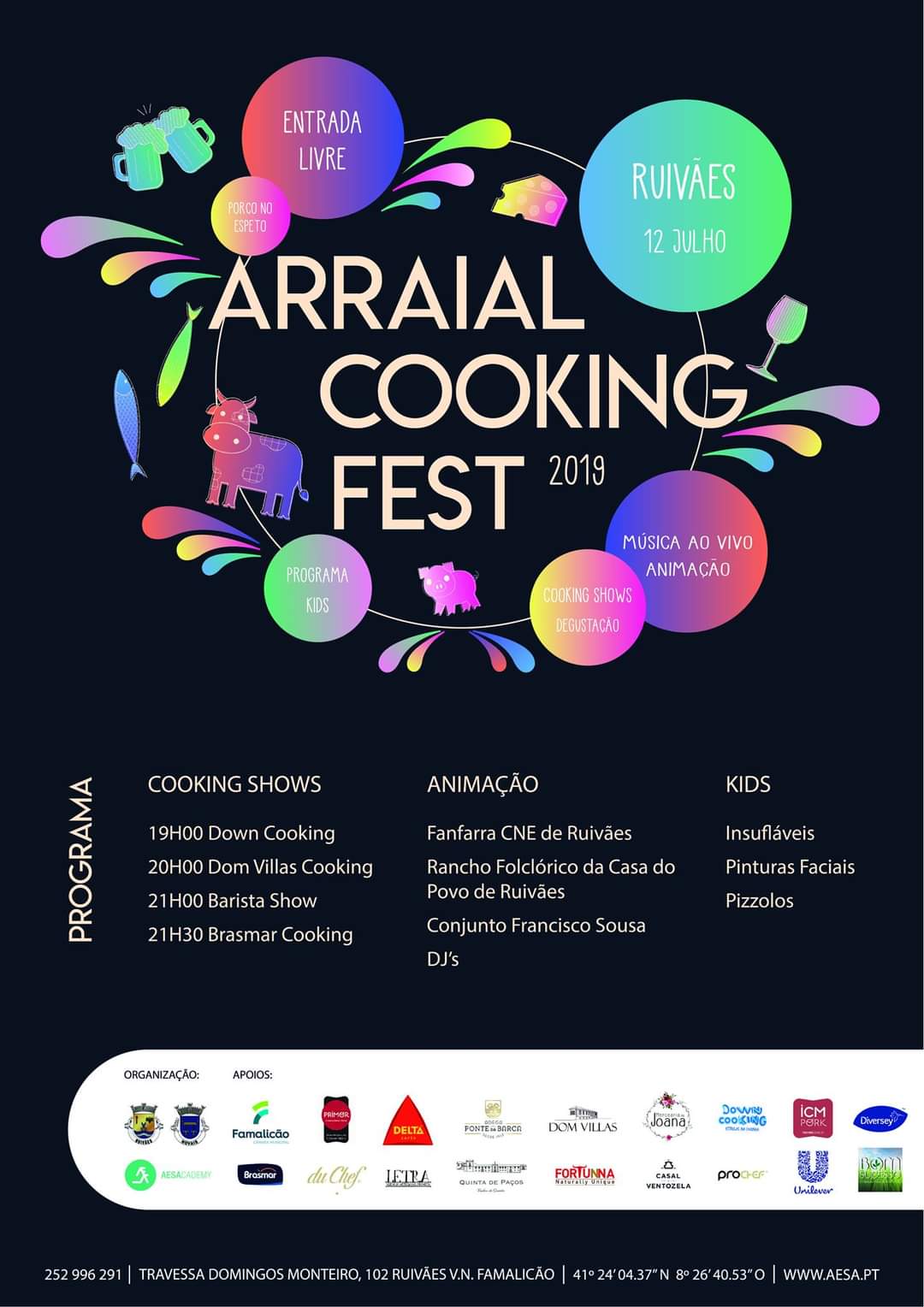 Arraial Cooking Fest 2019 - Aesacademy